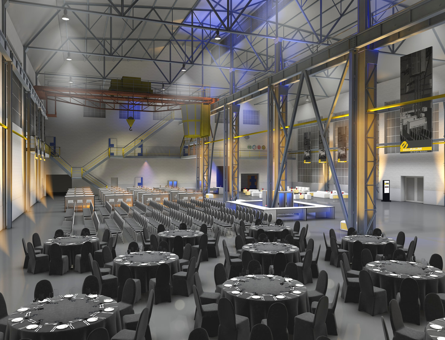 3D-Eventplanung mit CAD-Software von easyRAUM