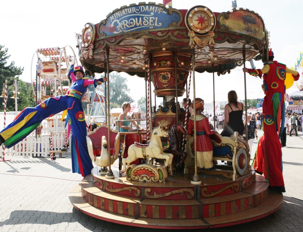 Nostalgischer Jahrmarkt als Mitarbeiter-Event von BPE Events